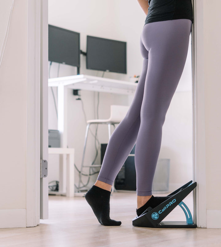 CalfPRO® calf stretcher. The deepest calf stretch; plantar fasciitis.